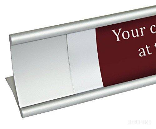 SignOptima™️ Personalized Desktop Business Name Tag 2"x8"