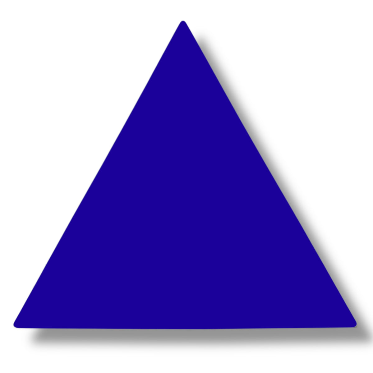 ADA Compliant Men's Geometric Triangle Restroom Door Sign (PLAIN TRIAN ...
