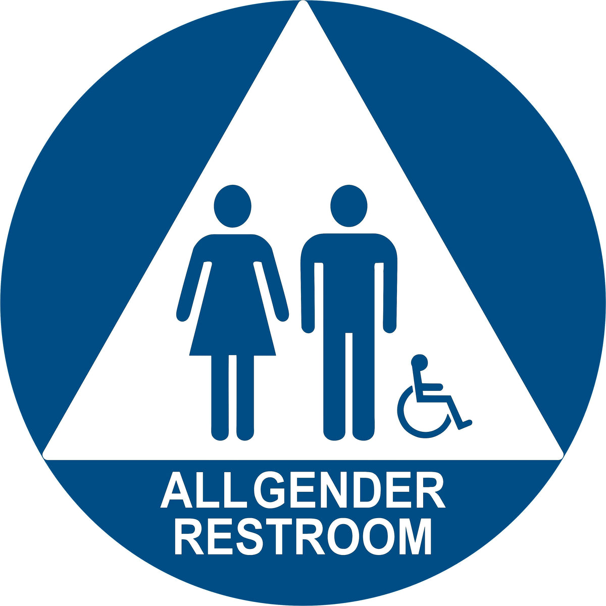 ADA Compliant All Gender Restroom Braille Sign Set – SignOptima